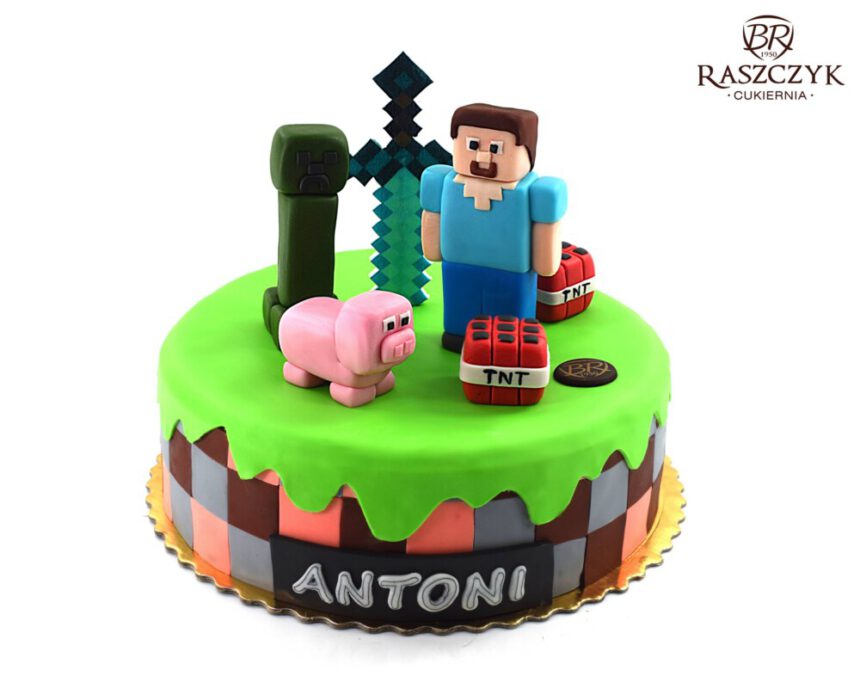 TORT MINECRAFT | Raszczyk - Piekarnia - Cukiernia